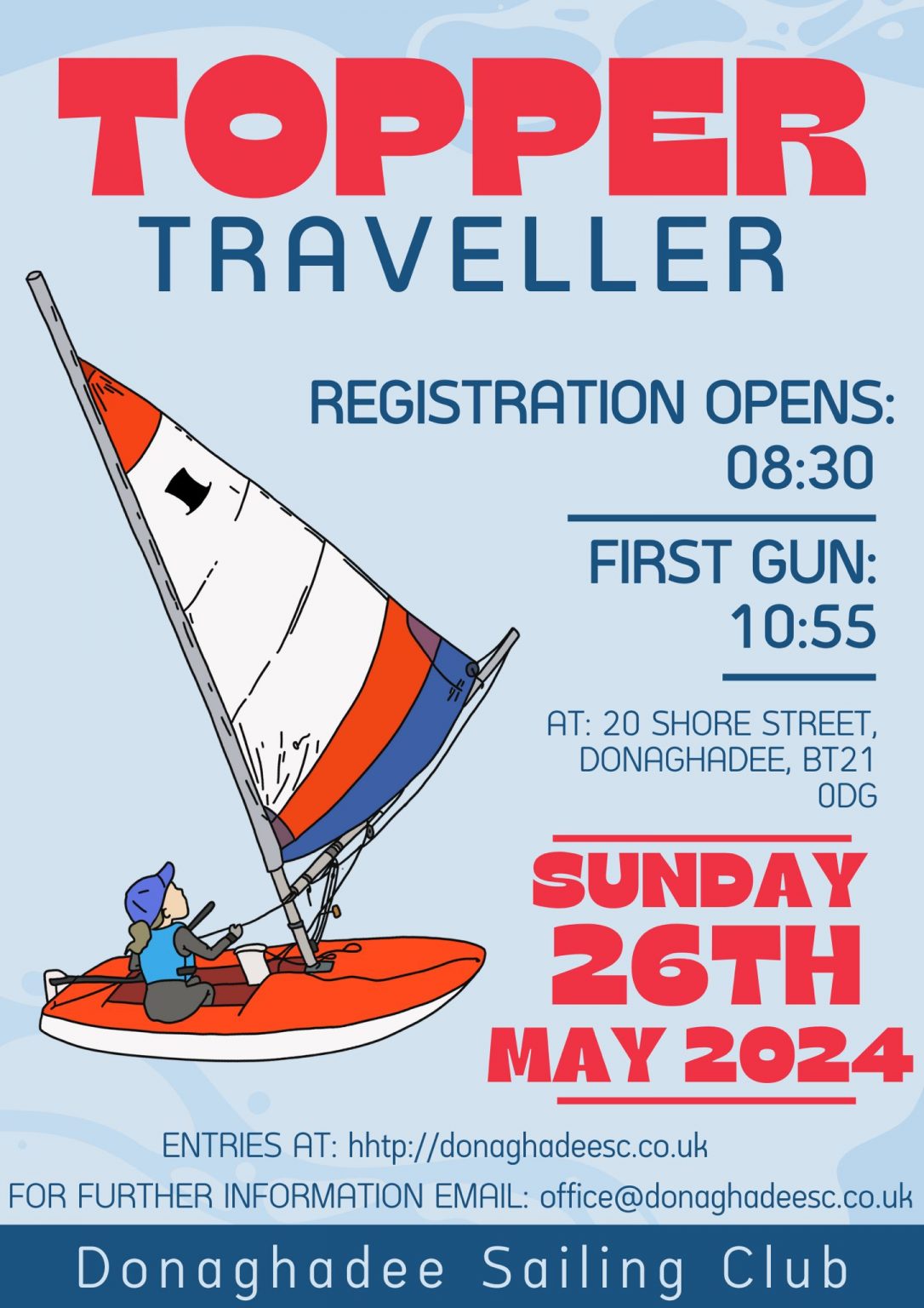 Topper traveller series returns to DSC in May! - Donaghadee Sailing Club